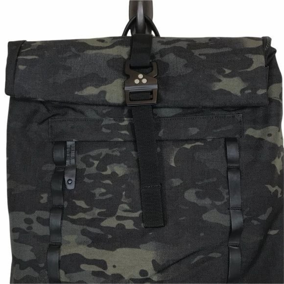 Oakley | Bags | Oakley Voyage 23l Roll Top Backpack Black Multicam ...